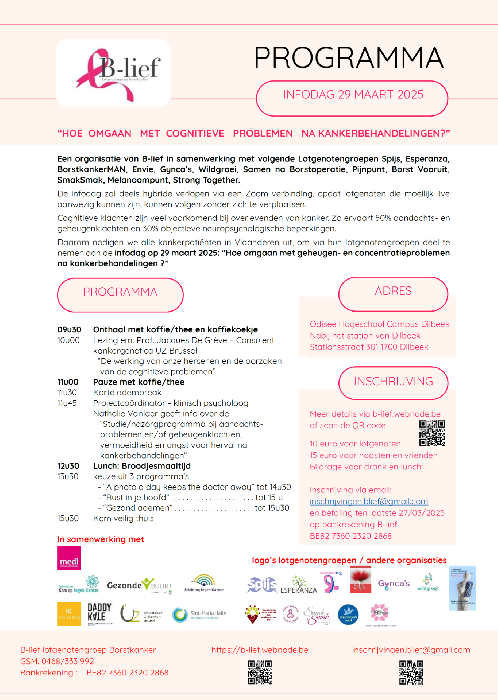 29/03/2025 Infodag cognitieve problemen :: B-lief